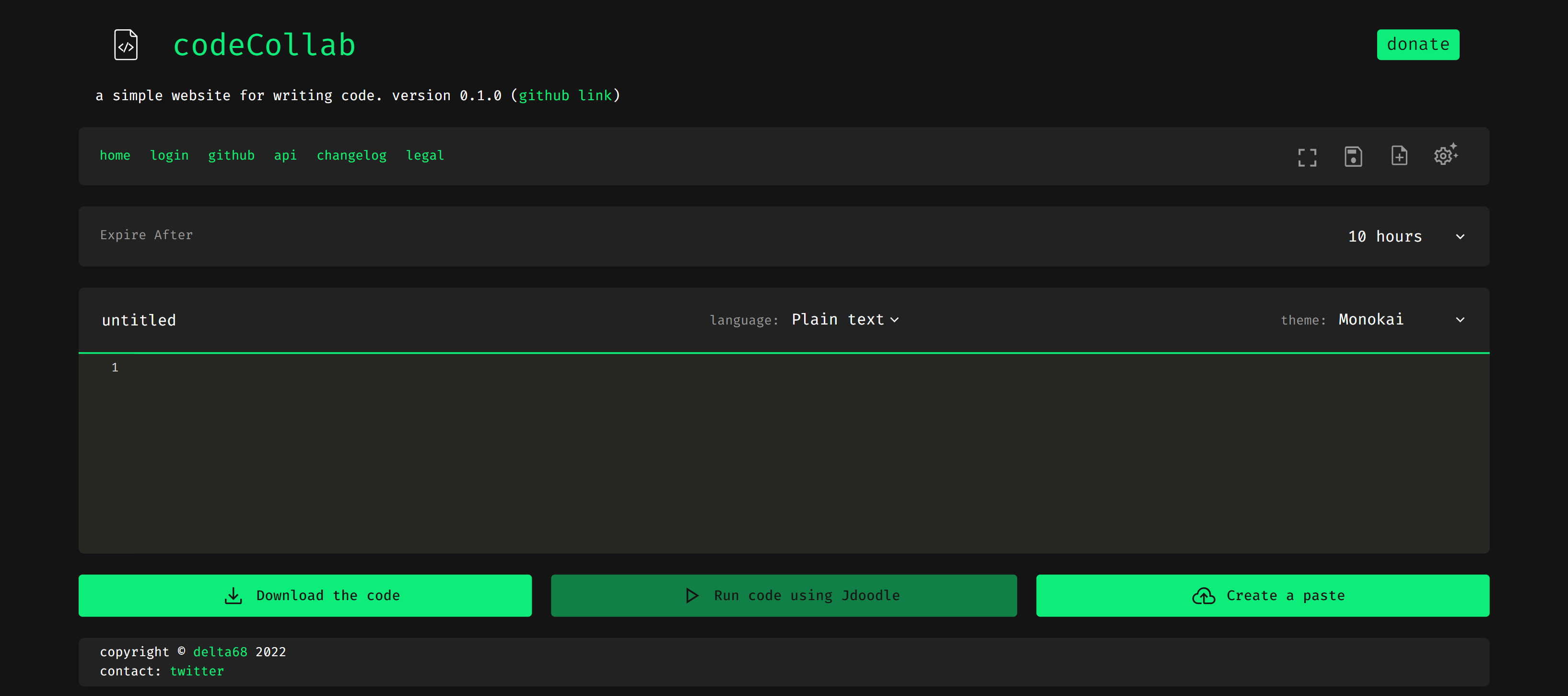 codeCollab - Edit and Share Code!